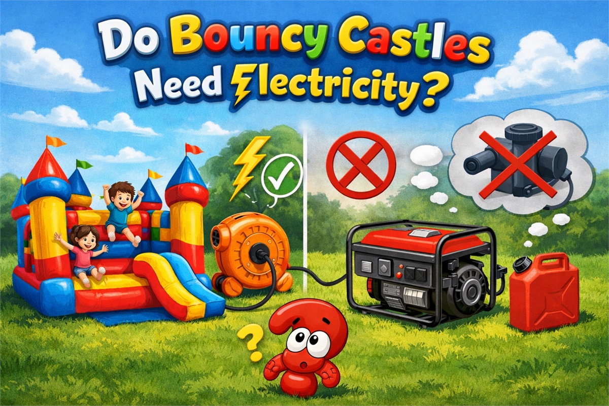 Do Bouncy Castles Need Electricity? Power & Running Costs